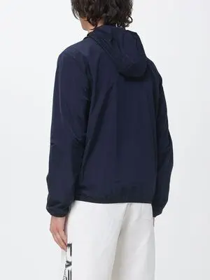 EA7 Zip-up Hooded Jacket - Blue