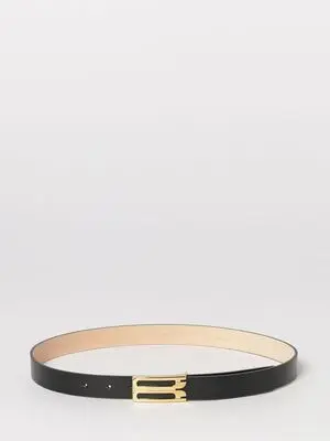 Victoria Beckham Leather Belt - Black