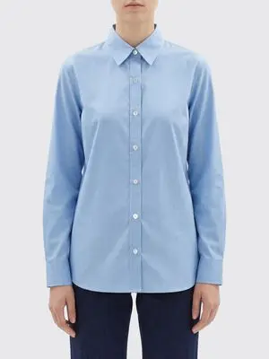 A.p.c. Basic Cotton Poplin Shirt - Blue