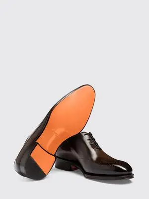 Santoni Leather Lace-up