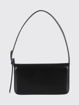 Victoria Beckham Dorian Leather Shoulder Bag - Black