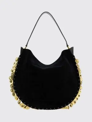 Isabel Marant Étoile Oskan Suede Bag With Metallic Appliqués