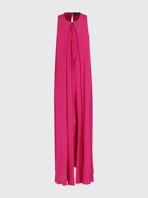 GIANLUCA CAPANNOLO Pure Silk Off-the-shoulder Midi Tunic
