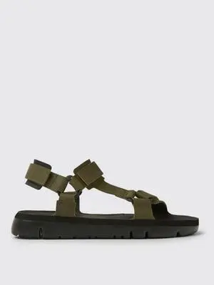 Camper Oruga Sandals In Calfskin - Green