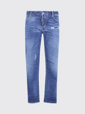 Dsquared2 Distressed Denim Slim Fit Jeans