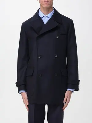 Tagliatore Double Breasted Peacoat - Blue