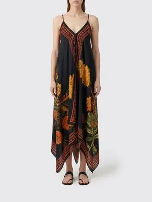 Blumarine Viscose Twill Dress - Black