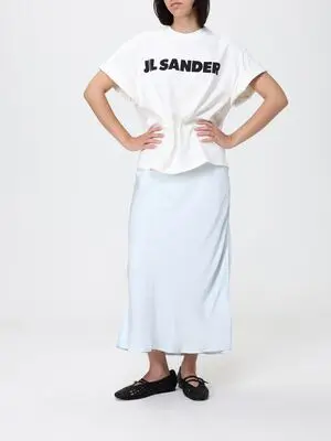 JIL SANDER Cotton T-shirts With Logo