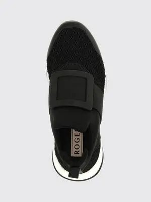 ROGER VIVIER Viv' Run Technical Fabric Slip-on Sneakers With Chunky Sole