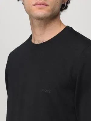 BOSS Crew Neck Jumper - Black