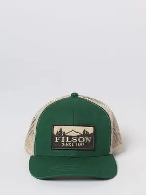 Filson Cotton Mesh Baseball Cap With Logo