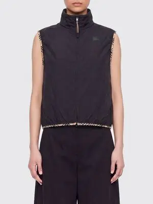 Burberry Ekd Logo Nylon Vest - Black