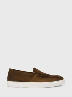 DOUCAL'S Suede Loafers - Brown