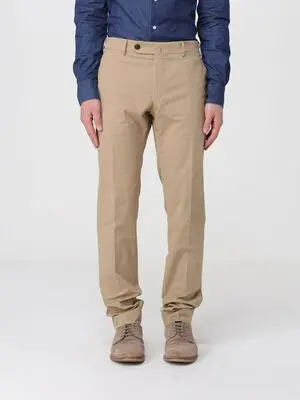 Incotex Cotton Chino Trousers - Mud