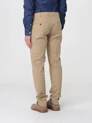 Incotex Cotton Chino Trousers - Mud