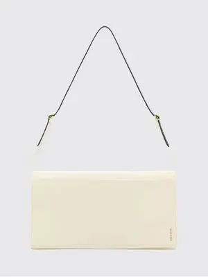 JIL SANDER Leather File Bag - Beige