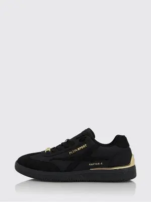 PLEIN SPORT Raptor-x Leather Sneakers - Black