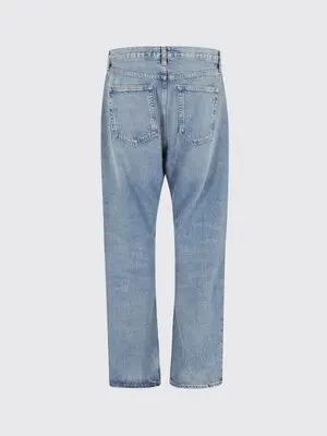 AGOLDE Cotton Denim Straight Jeans