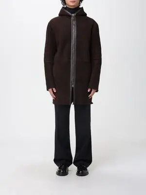 Tagliatore Shearling Lined Zip-up Coat