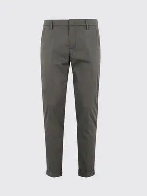 DONDUP Cotton Chino Trousers - Charcoal