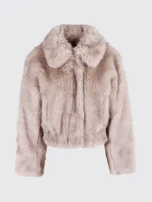 STAND STUDIO Fur Coat Colour - Natural