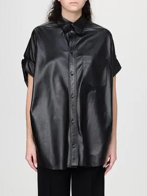 Balenciaga Leather Shirt