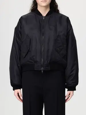 Balenciaga Nylon Bomber Jacket - Black