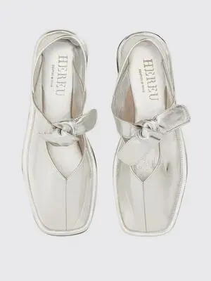 Hereu Ballet Flats With Knot Detailing