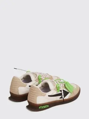 Off-White End Of Play" Suede And Nylon Sneakers - White
