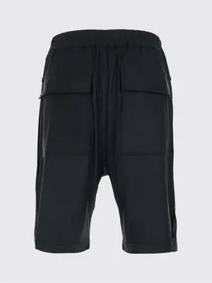 Rick Owens Drawstring Pods Knee-length Cargo Shorts With Drawstring