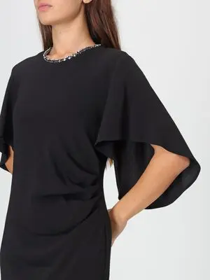 Pinko Embellished Neckline Midi Dress