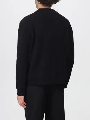 Maison Kitsuné Embroidered Fox Face Cardigan - Black