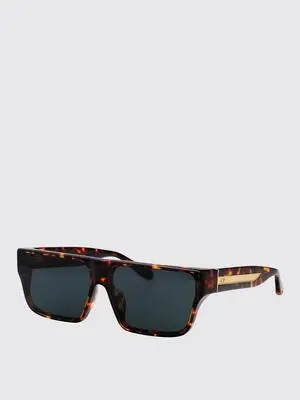 Linda Farrow Rectangular Frame Sunglasses With Gold Tone Detail