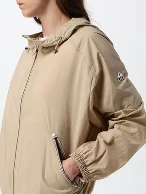 Moose Knuckles Hooded Zip-up Jacket - Ivory
