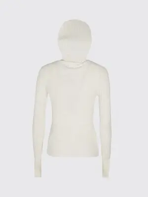ANDREĀDAMO Cotton Balaclava Top - Ivory