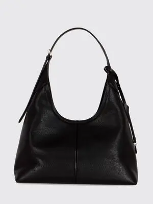 Marc Jacobs The Sack Large Leather Shoulder Bag With Adjustable Handle And Charm - Black