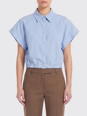 Jacob Cohen Striped Linen Blend Shirt - Gnawed Blue