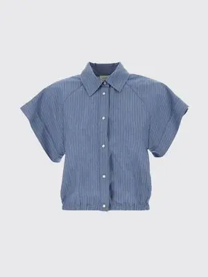 Jacob Cohen Striped Linen Blend Shirt - Indigo