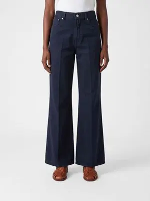 DONDUP Wide Leg Stretch Denim Jeans - Blue