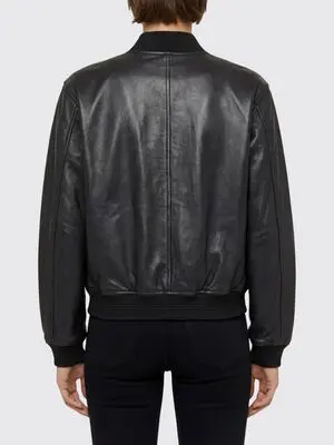 DIESEL® Leather Bomber Jacket