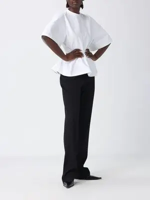 Balenciaga Stretch Wool Slim Fit Trousers