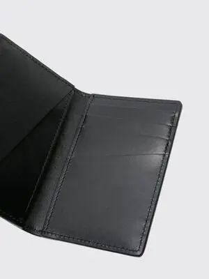 Off-White Quote Leather Credit Card Holder