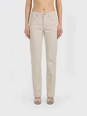 DONDUP 5-pocket Cotton Denim Jeans - Beige