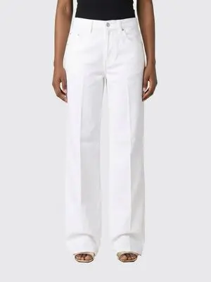 DONDUP 5-pocket Cotton Denim Jeans - White