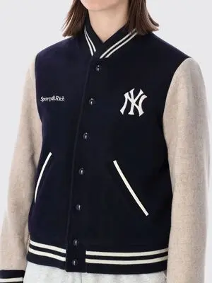 SPORTY & RICH Wool Bomber Jacket