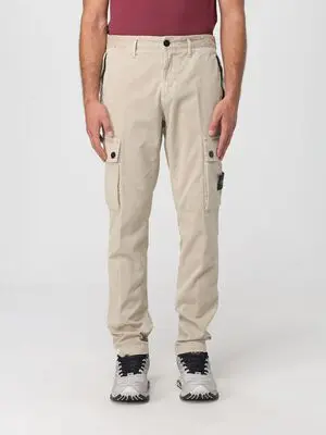 Stone Island Cargo Trousers - Beige