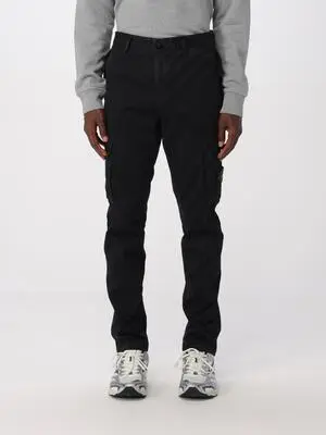 Stone Island Cargo Trousers - Black