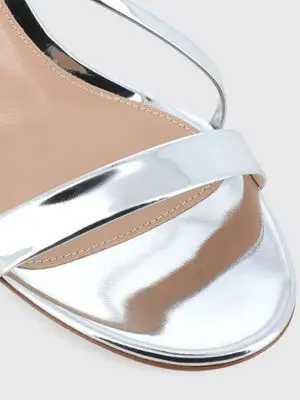 GIANVITO ROSSI Laminated Patent Leather Sandals