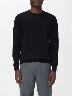 PAOLO PECORA Crew Neck Jumper - Black