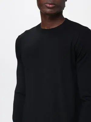PAOLO PECORA Crew Neck Jumper - Black